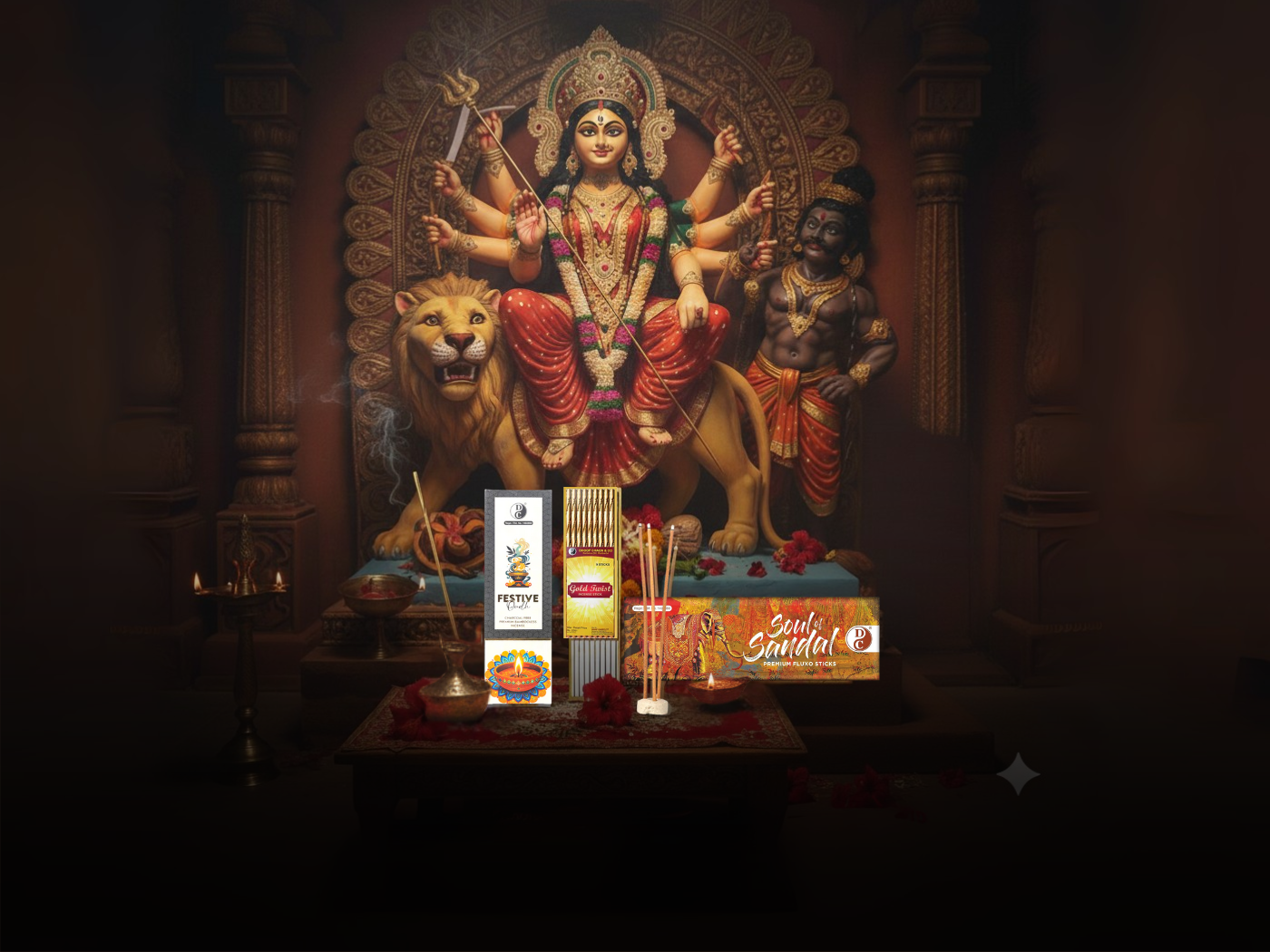 Durga Ashtami Special: Premium Incense & Dhoop Collection