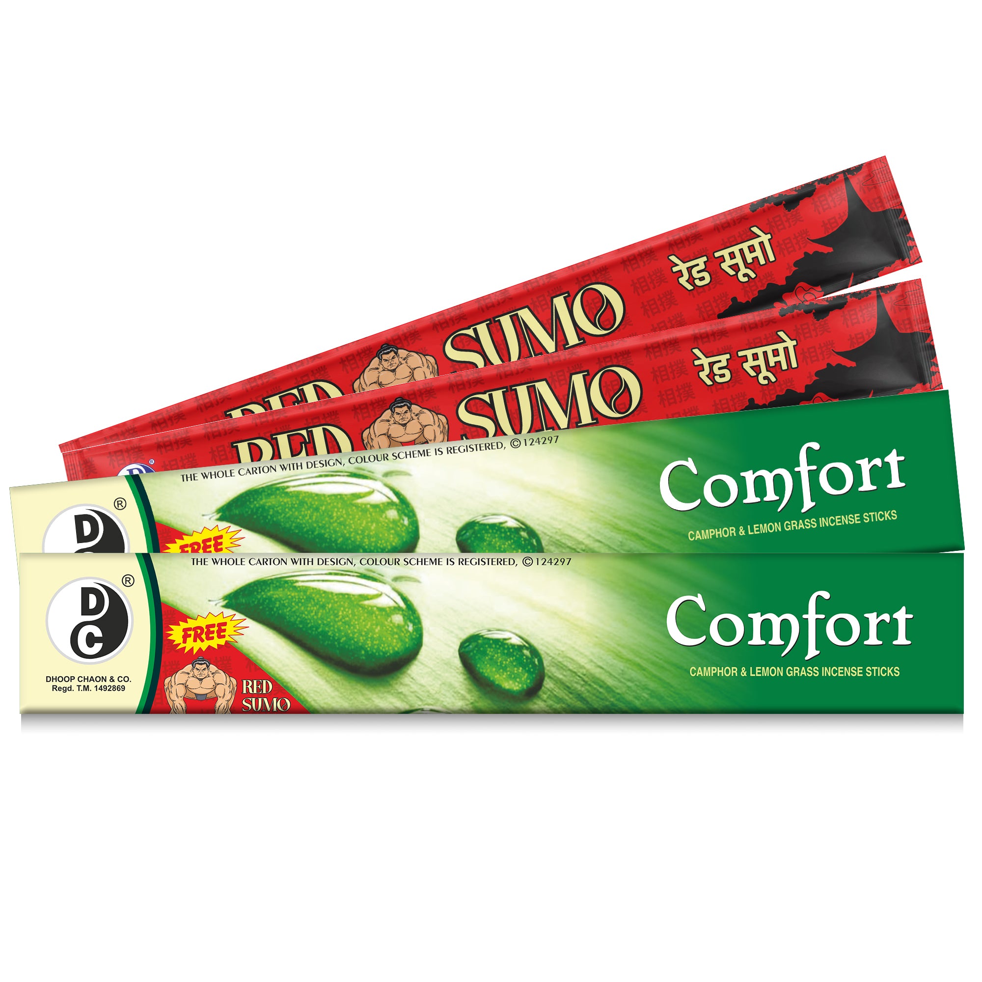 Pure Camphor & Lemongrass Incense Sticks for Relaxation