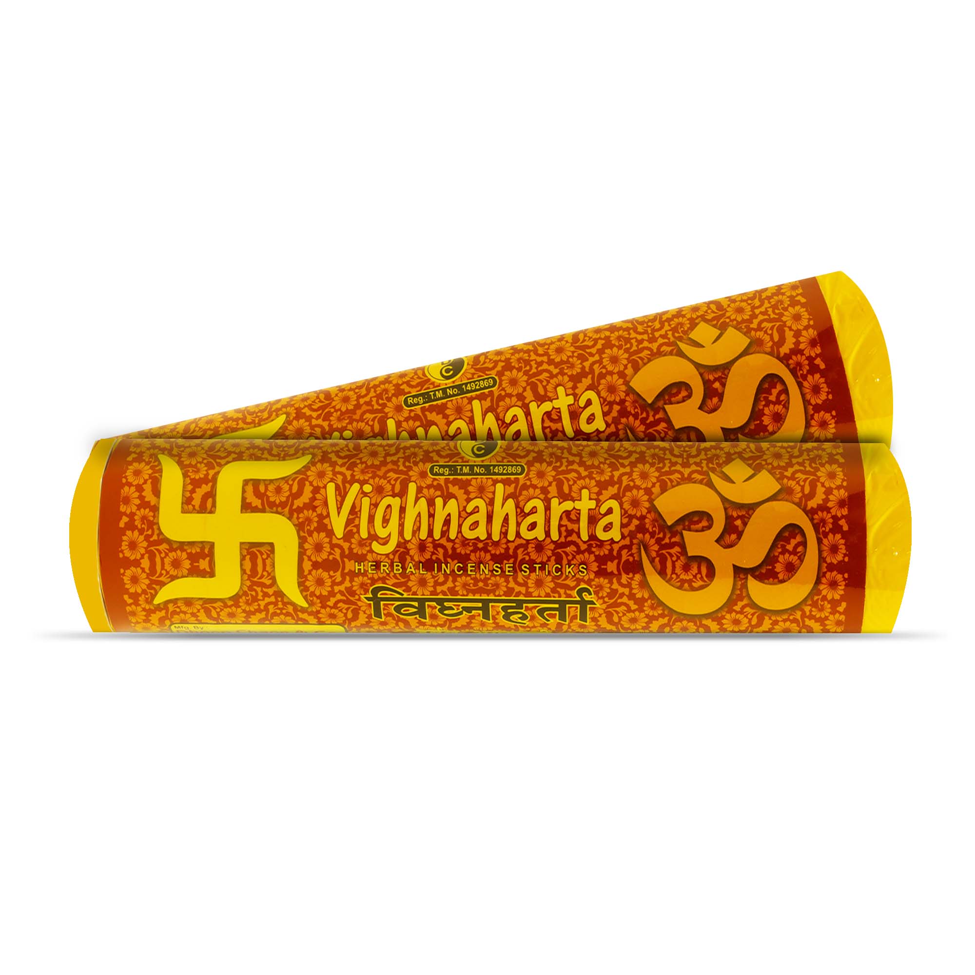 Vighnaharta Premium No Charcoal Incense sticks Roll Pack 250 Grams Pac